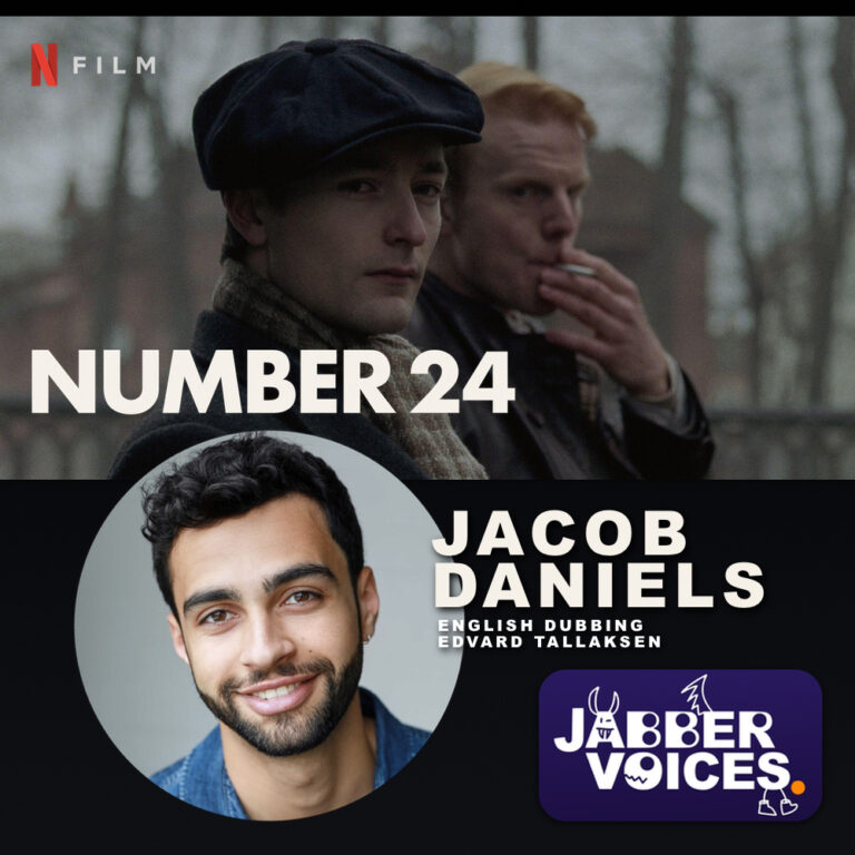 Jacob Daniels provides English Dubbing for Number 24, Netflix ...