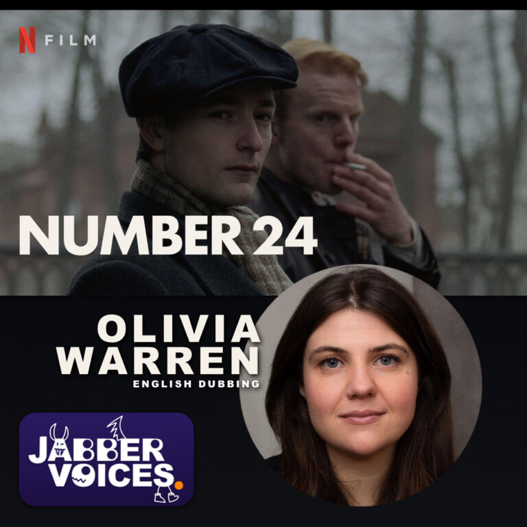 Olivia Warren provides English Dubbing for Number 24, Netflix ...